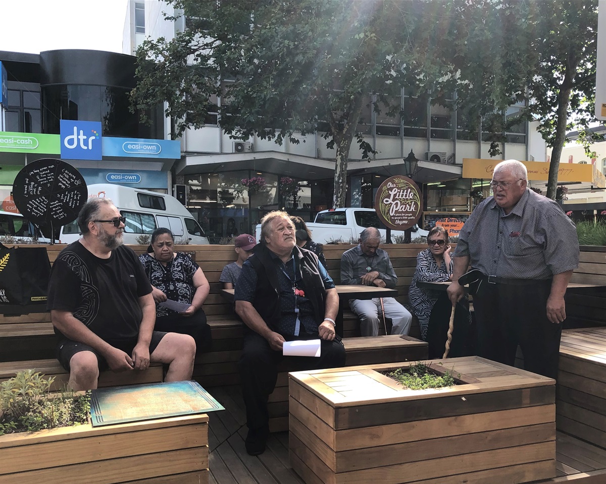 Striking artwork added to Conversation Station Whanganui District Council